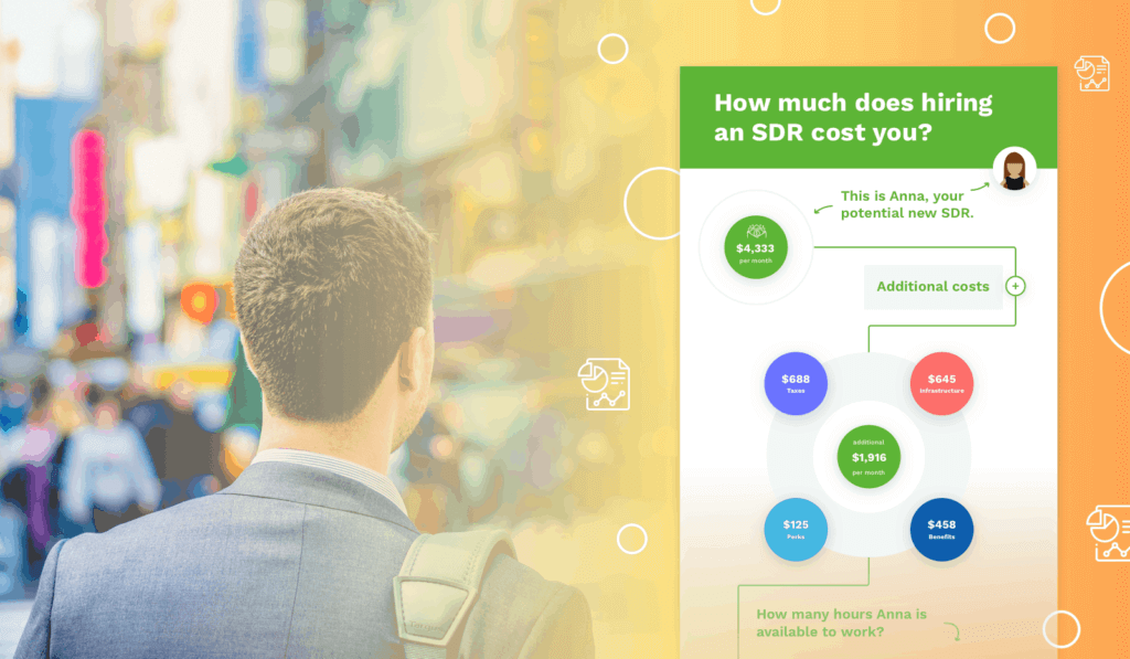 [Infographic] How Much Your SDRs Cost You | TaskDrive